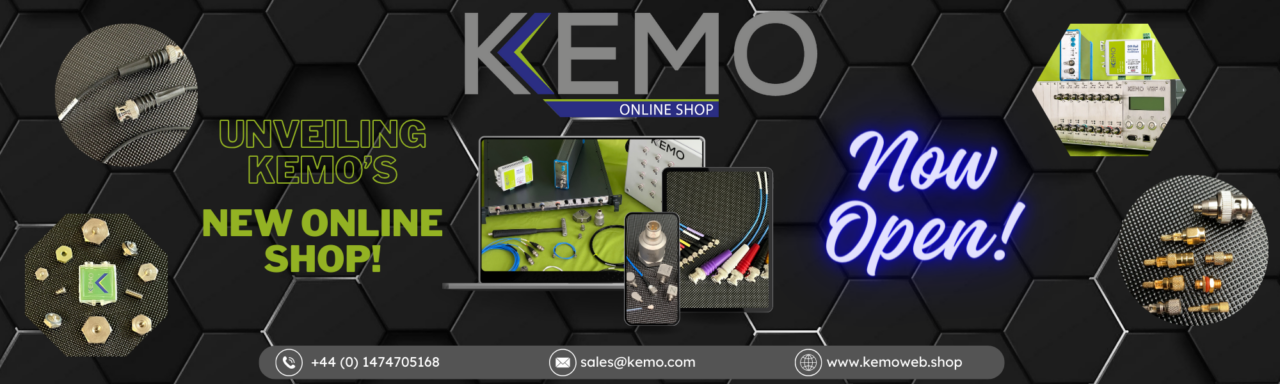 Kemo Shop - Accelerometer Cables, Signal conditioning, Accelerometer ...